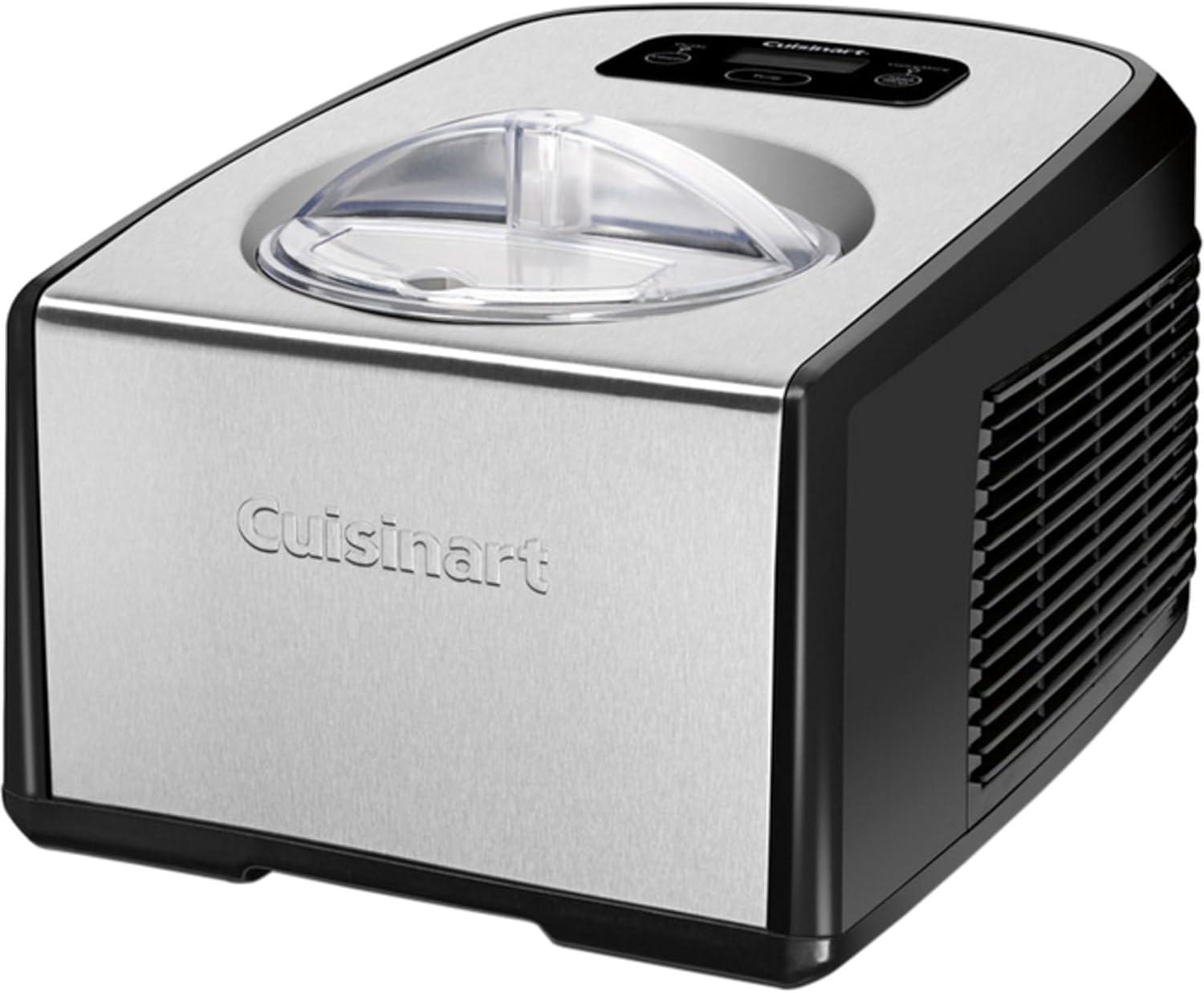 Cuisinart 1.5-Quart Ice Cream Maker and Gelato Machine, Makes Frozen ...