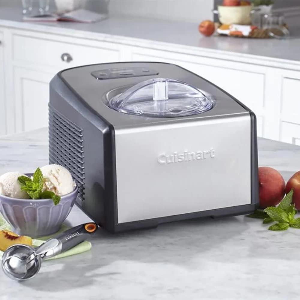 Cuisinart 1.5-Quart Ice Cream Maker and Gelato Machine, Makes Frozen ...